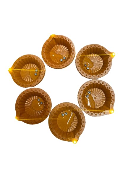 Buy New LED Light Diya with Water Sensor (Set of 6) | Floating Diyas ...