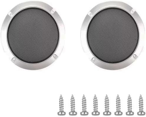 Amazon.com: Lagogia 5" Universal Speaker Grille Mesh Cover, Round ...