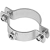 10 Pcs Adjustable Stainless Steel Split Ring Pipe Hangers for OD 2 Inch ...