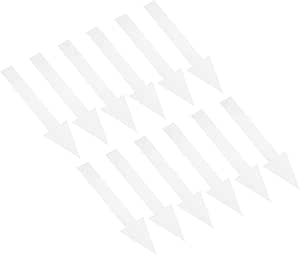 Amazon.com : PATIKIL Directional Arrow Sticker, 12 Pack PVC Removable ...