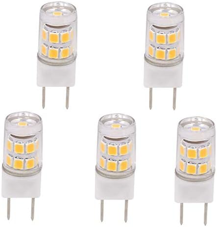 Lxcom Lighting 2W G8 Led Light Bulbs G8 GY8.6 Bi-pin Base LED Bulb(5 ...