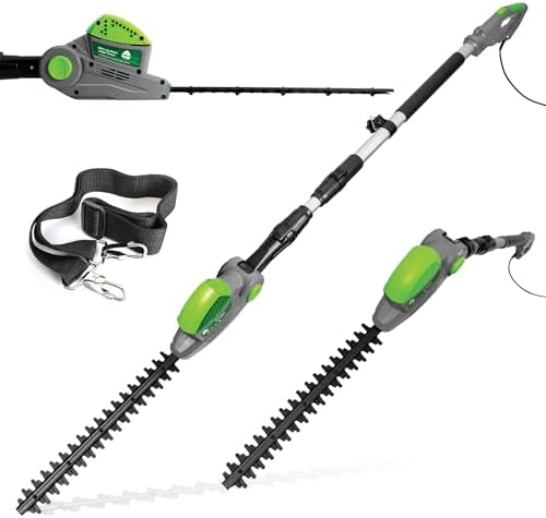 Eckman Lightweight 9ft 2¼in Long Reach Telescopic Hedge Trimmer ...