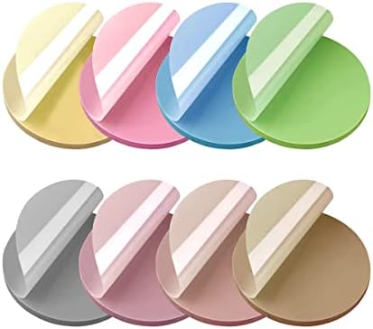 Amazon.com : 400 Sheets Clear Transparent Sticky Notes, 2x2 Round Bible ...