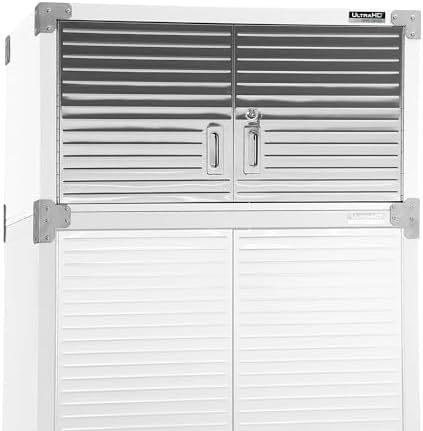 Amazon.com: Seville Classics UltraHD® Stacking Top Cabinet, White ...