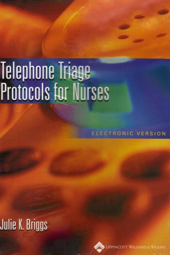 Telephone Triage Protocols For Nurses Cd-Rom: Briggs: 9780781735865 ...