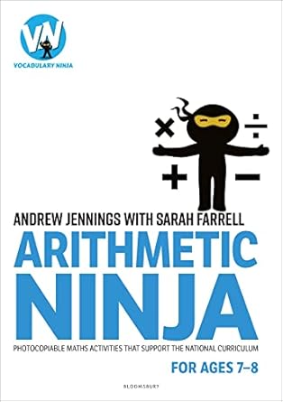 Arithmetic Ninja for Ages 7-8: Andrew Jennings: 9781801990615: Amazon ...