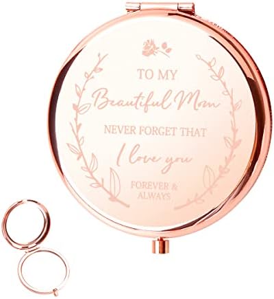 Merclix Gifts for Mum Compact Mirror Mum Gifts Mothers Day Christmas ...