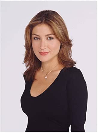 Sasha Alexander Close Up with Soft Smile in Black 8 x 10 Inch Photo at ...