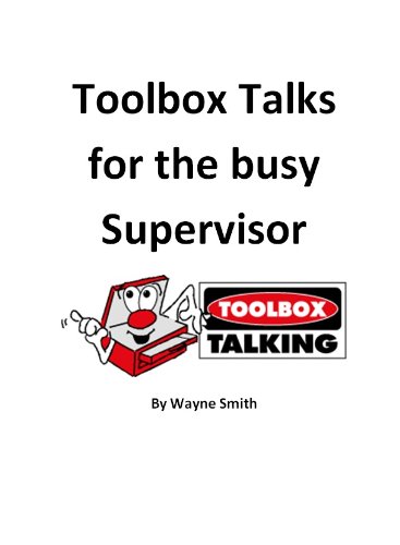 Toolbox Talks for the Busy Supervisor eBook : Smith, Wayne: Amazon.co ...