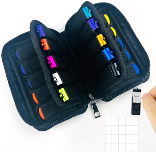 Amazon.com: Case Logic JDS-6 USB Drive Shuttle 6-Capacity-Black ...