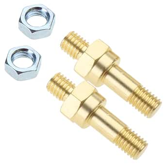 3/8"-16 Brass Studs Side Post Battery Terminal Bolt Standard Battery ...