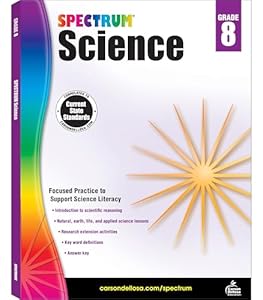 9781483811727: Spectrum 8th Grade Science Workbooks, Ages 13 to 14 ...