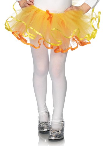 Leg Avenue Children's Reversible Tutu Yellow/Orange : Amazon.in: Fashion