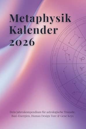 Amazon.com: Metaphysik Kalender 2026: Dein täglicher Begleiter durch ...