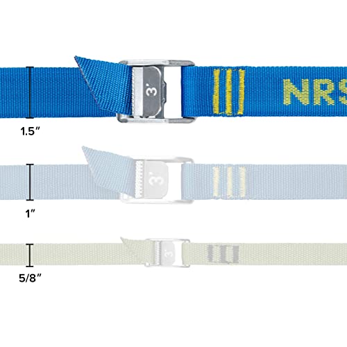 Snapklik.com : NRS 1.5 Heavy Duty Tie Down Strap 2 Pack - Iconic Blue ...