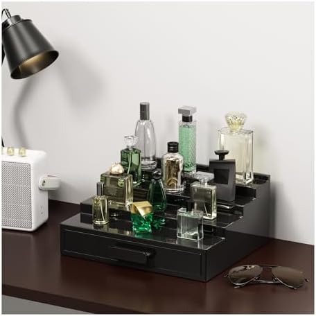 Amazon.com: Cathyeen Cologne Organizer for Men Wood Perfume Organizer 4 ...