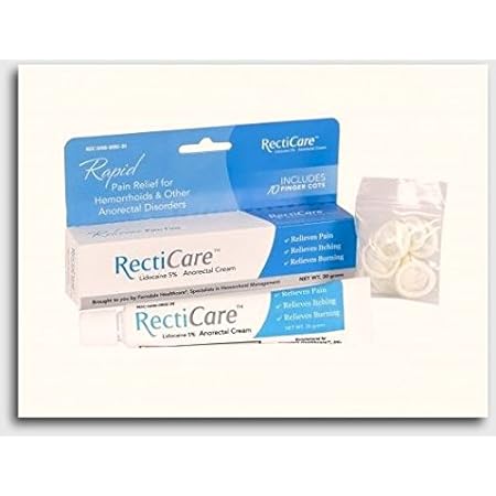 Amazon.com: RectiCare Anorectal Lidocaine 5% Cream: Treatment for ...