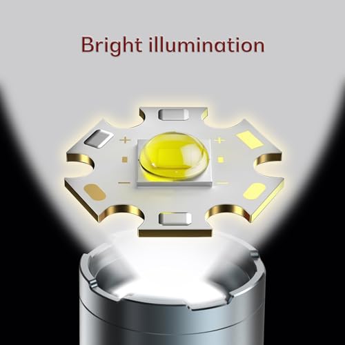 IBELL LUMINEX 800 Rechargeable Torch Light High Power, 6 Light Modes ...