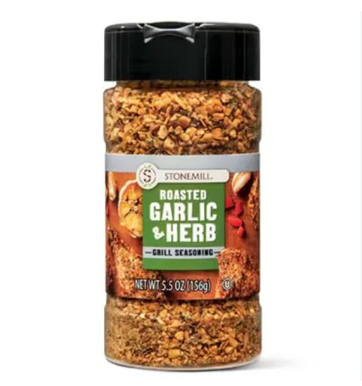 Amazon.com : Stonemill Roasted Garlic & Herb Seasoning NET WT 5.5 oz ...