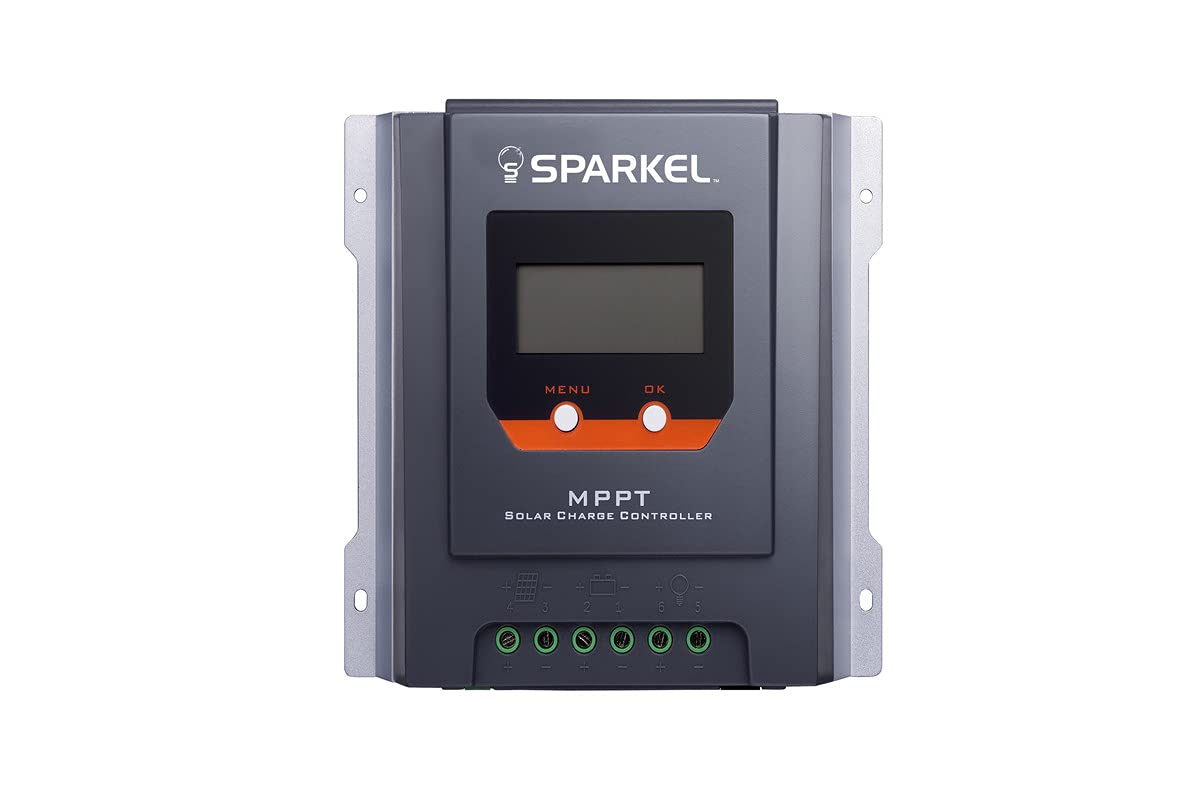 Buy SPARKEL Smart MPPT 12V 24V 20A Solar Charge Controller SPSCC 2024LiMPPT Online At buy-sparkel-smart-mppt-12v-24v-20a-solar-charge-controller-spscc-2024limppt-online-at