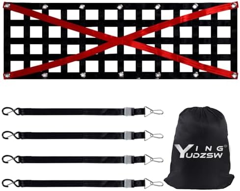 Amazon.com: (54"x17.7") Heavy Duty Tailgate Net for Truck Bed, Cargo ...