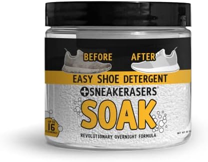 Amazon.com: SneakERASERS Overnight Soak, Shoe and Sneaker Cleaner, Easy ...