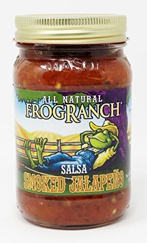 Amazon.com: Frog Ranch Low Sodium Smoked Jalapeno All Natural Salsa 16 ...