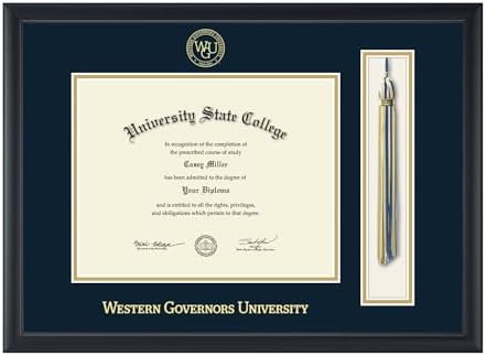 Amazon.com - Framerly - Western Governors University 11" w x 8.5" h ...