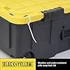 Amazon.com - CX BLACK & YELLOW, 20-Gallon Heavy Duty Tough Storage ...