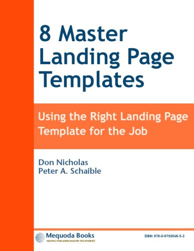 Amazon.com: 8 Master Landing Page Templates eBook : Don Nicholas, Peter ...
