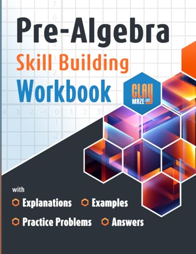 Snapklik.com : Pre-Algebra Skill Building Workbook
