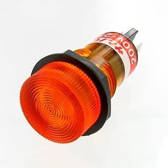 Amazon | サトーパーツ ネオンブラケット 円筒型 AC200V~250V 橙 BN-2-2-OR | 表示灯 | 産業・研究開発用品 通販