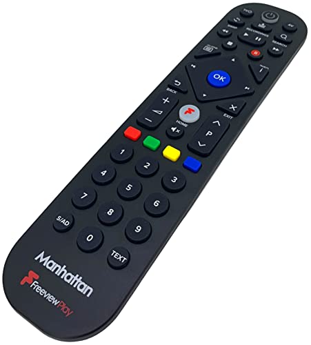 Freeview T3-R Remote Control Compatible with Manhattan Play 4K Smart ...