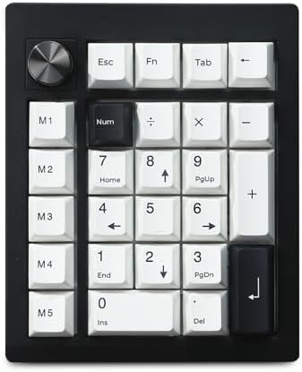 Amazon.com: ZMX GMK26 Mechanical Numpad,VIA/QMK Programmable Hot ...