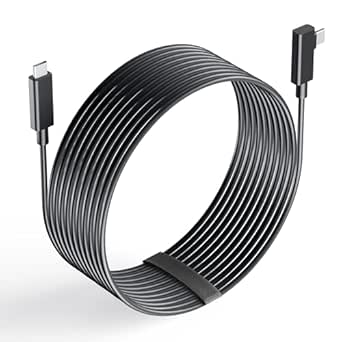 Amazon.com: Link Cable 16FT for Meta Quest 3S/Quest 3/Oculus Quest 2/Pro to PC VR, Fiber Optic ...
