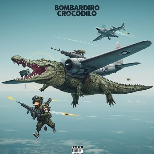 Spiele BOMBARDIRO CROCODILO von Brain Rot auf Amazon Music ab