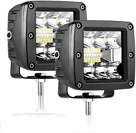 Zmoon 12 Inch LED Light Bar 264W, IP67 Waterproof Five Rows Spot ...