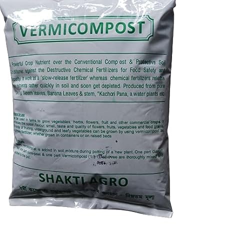 Vermicompost for Plant Vermicompost Organic Manure for Plants ...