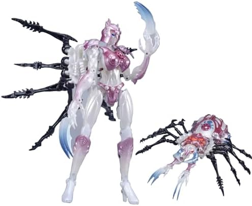 JIGFLY Beast Wars Transformer Black Widow Metal Variation Pink Action ...