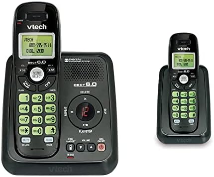 Vtech Système de téléphone sans fil DECT 6.0 à combiné unique (CS6124 ...
