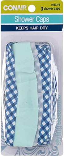 Amazon.com: Goody Styling Essentials Shower Cap, 3 Count - Protect Your ...