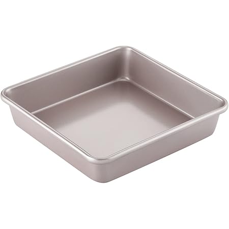 Amazon.com: CHEFMADE 9-Inch Square Cake Pan, Non-Stick Deep Dish ...