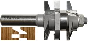 Magnate 9004B One Piece Stile and Rail Router Bit - Bevel Profile; 1-1/ ...
