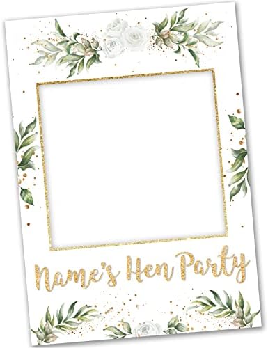 Hen Party Selfie Frame | Personalised Hen Party Selfie Frame | Hen ...
