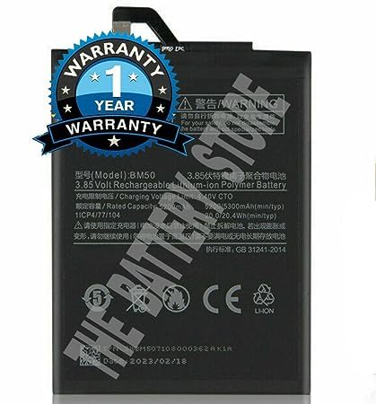 THE BATTERY STORE™ Original [BM50] Battery for Redmi Max 2 Battery with ...
