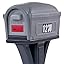 Amazon.com: Simplay3 USPS T4 Extra Large Capacity XL Mailbox and Post ...