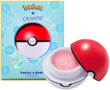 Amazon.com : ColourPop x Pokémon Lip Mask - You're a Catch Leave-On Lip ...