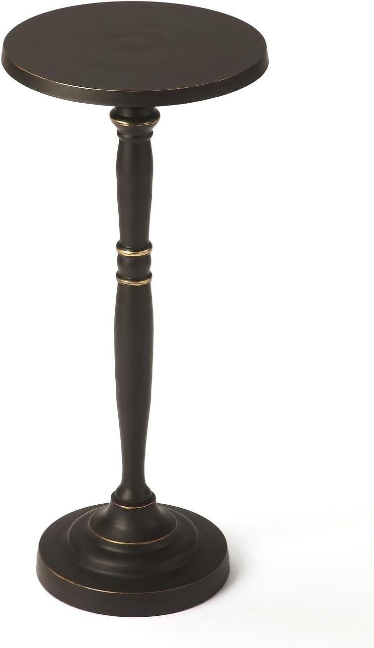 Amazon.com: Butler Langford Black Metal End Table : Home & Kitchen