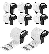 Amazon.com : 2-Pack Shipping Labels Compatible with Brother DK-1208 ...