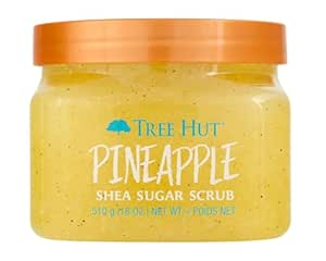 Amazon.com : Tree Hut Pineapple Shea Sugar Scrub, Exfoliating ...
